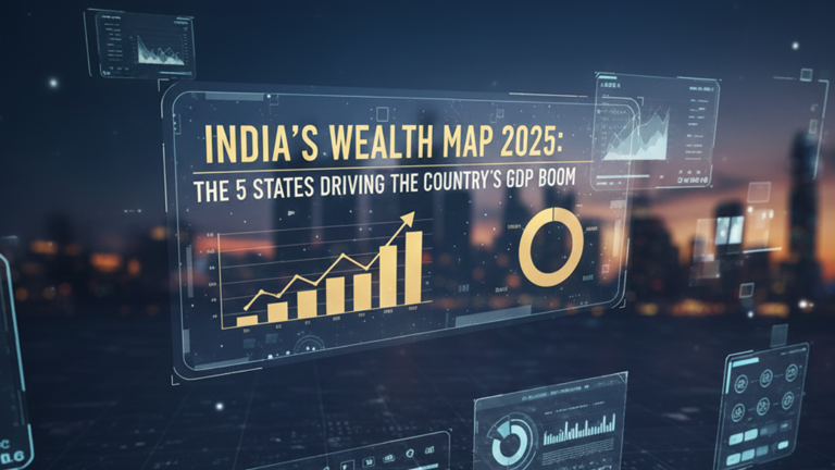 India’s wealth map 2025: The 5 states driving the country’s GDP boom