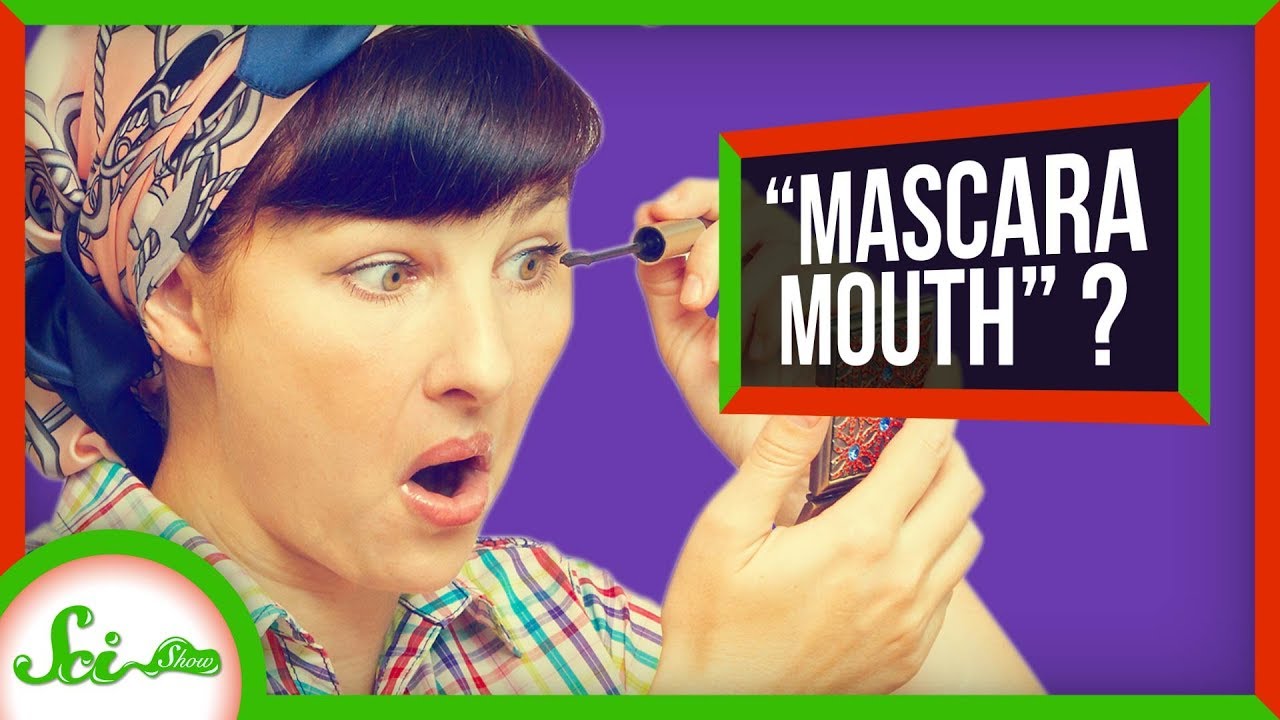 What's the weird face we make when we touch our eyes?