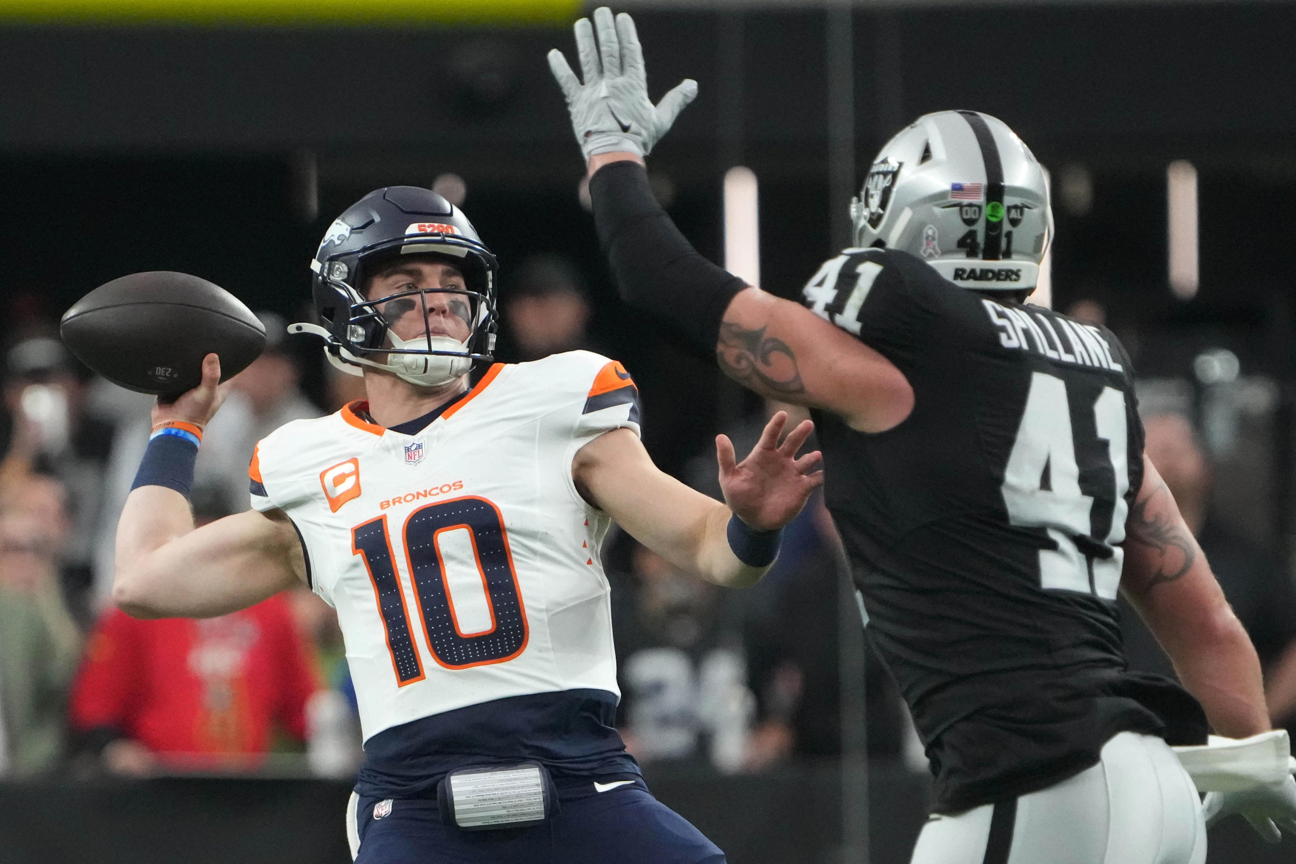 What channel is Raiders vs Broncos NFL game today? Time, TV schedule ...
