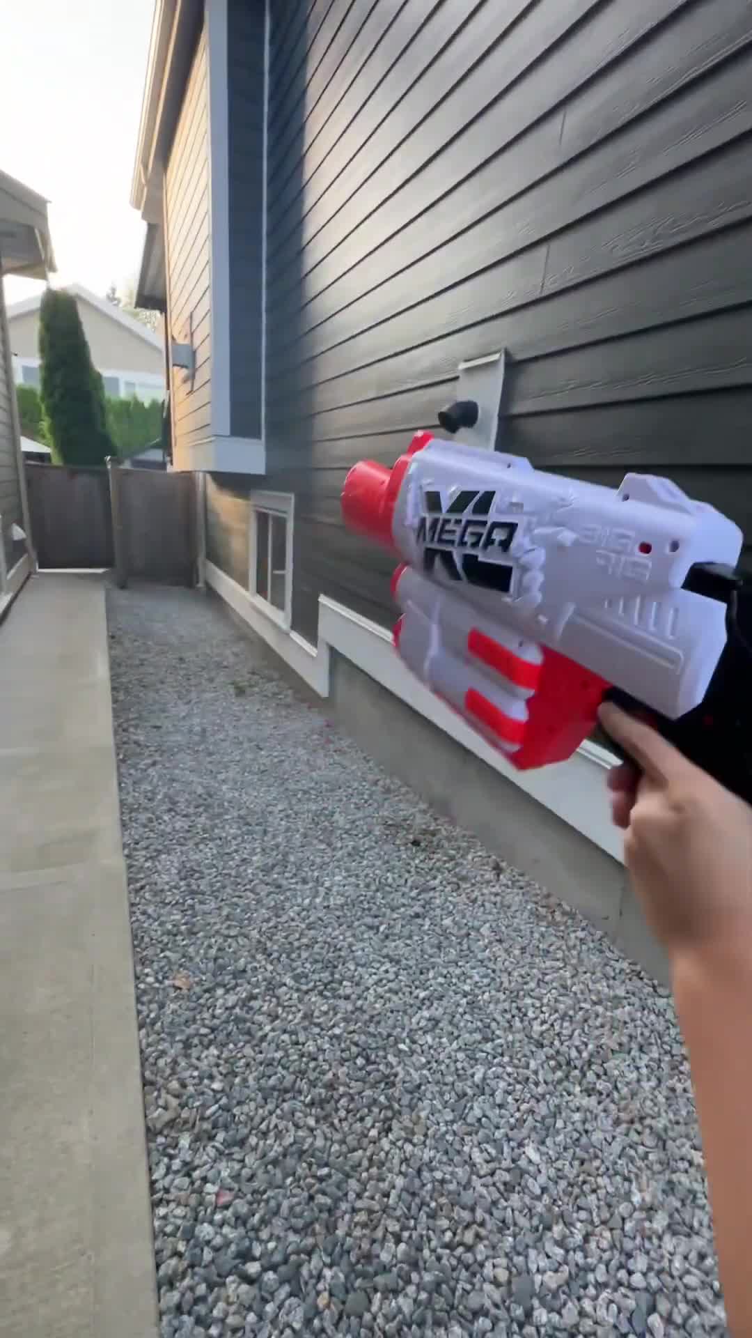 Nerf gun smoke!