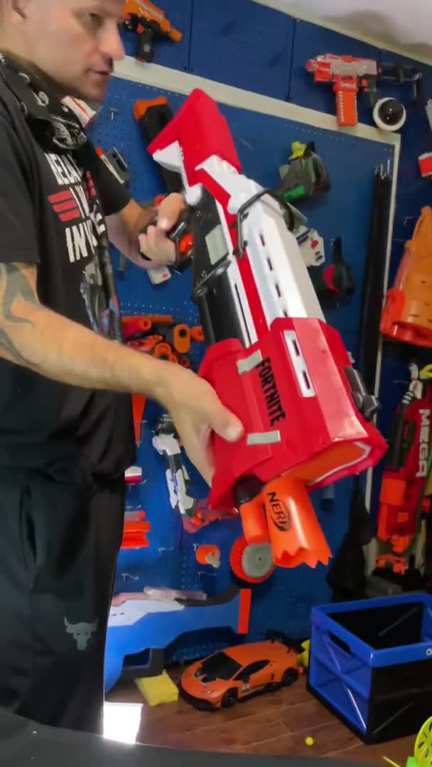 Nerf Fortnite shotgun | MacDannyGun review #shorts