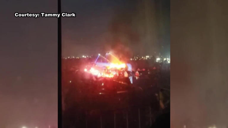 Evansville firefighters battle early morning church fire