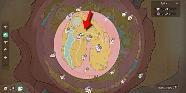 All Itzaland expedition handbook locations in Infinity Nikki