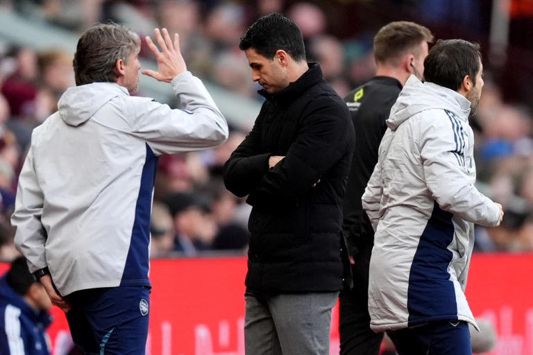 Mikel Arteta confident Arsenal will respond to dramatic Aston Villa loss