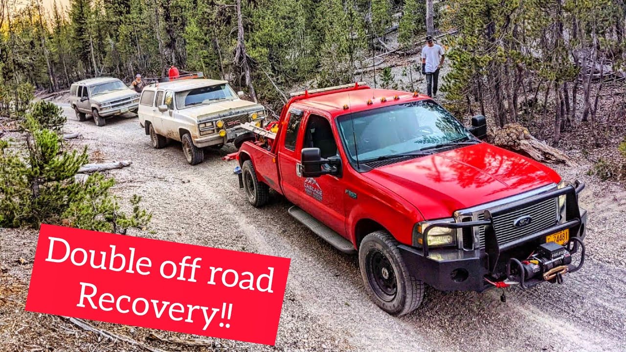 Tow truck driver gets stuck and has to call a tow truck!