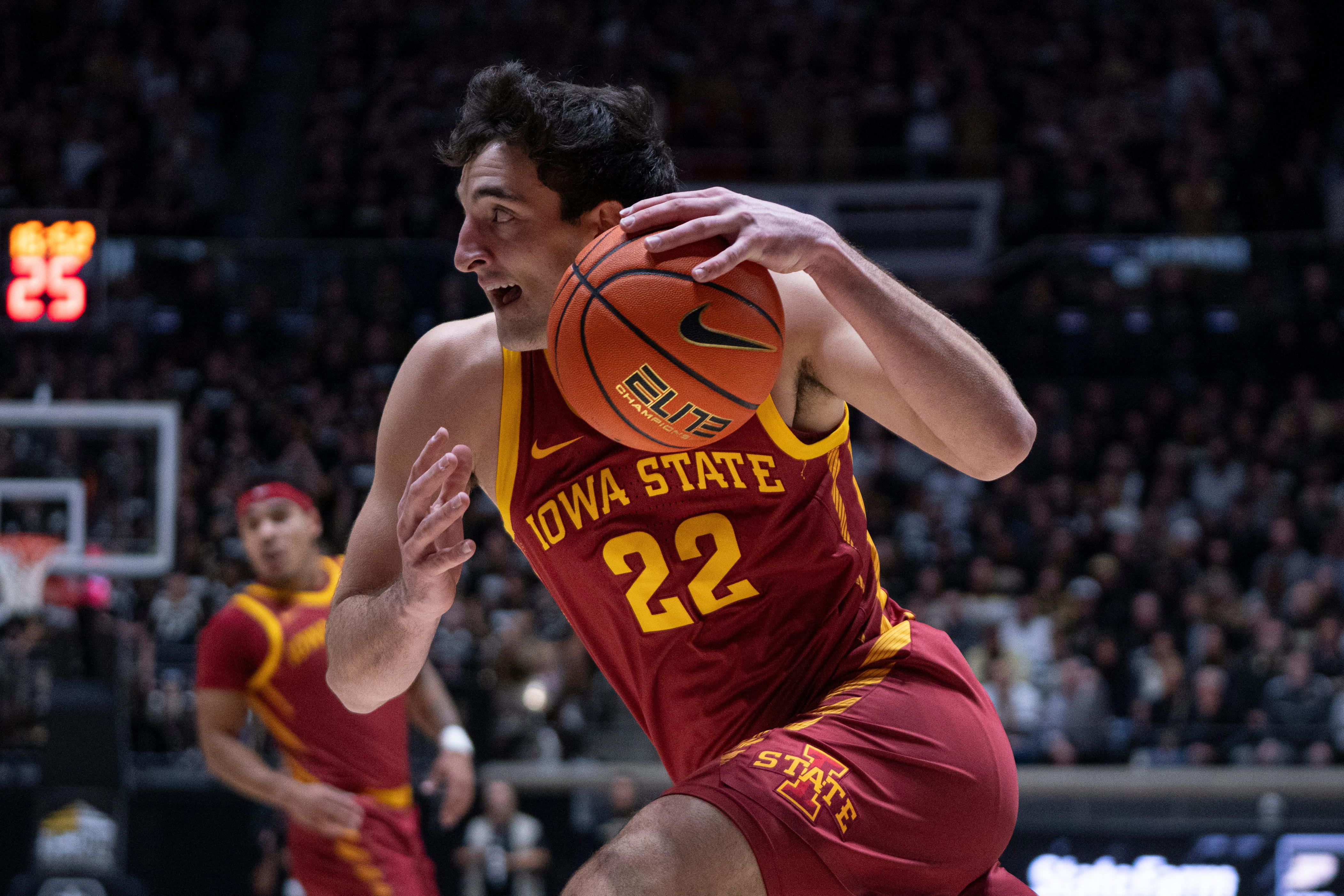 How many times has Iowa State basketball defeated a No. 1 team?