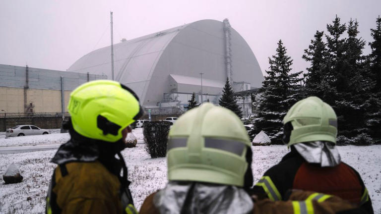 Chernobyl protective shield can no longer confine radiation after drone ...