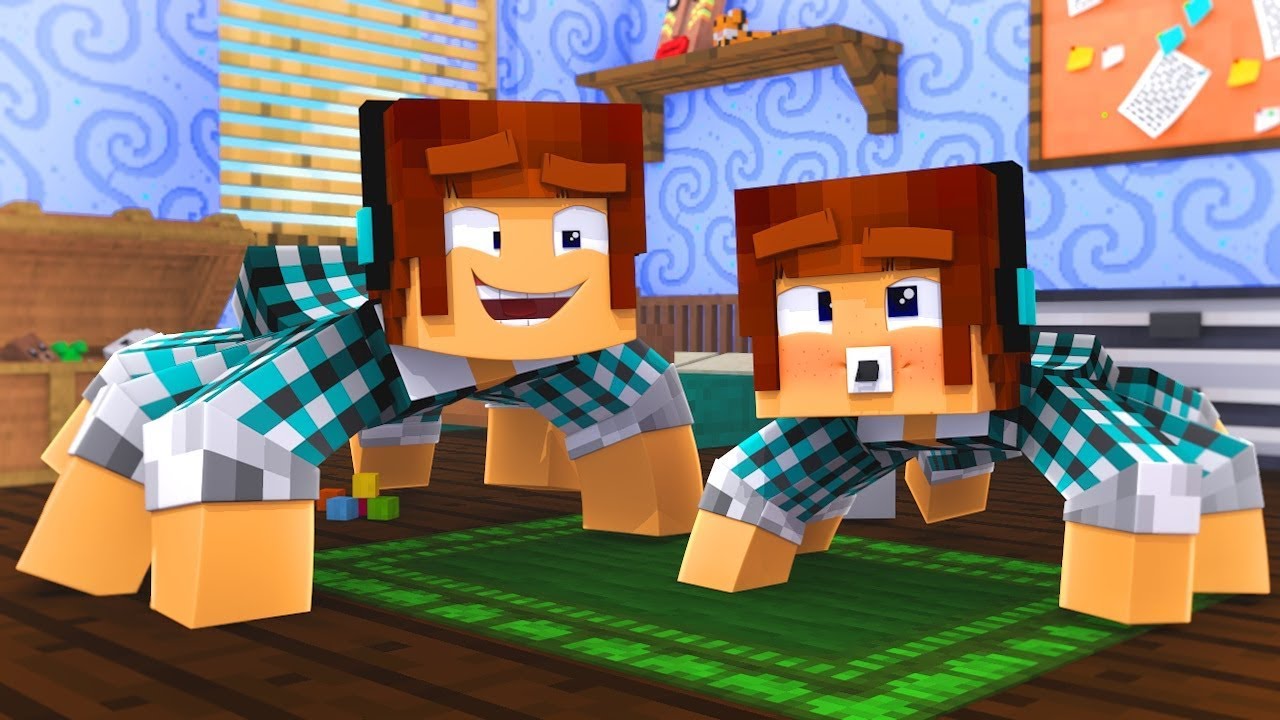 O filho da aranha! - [ Vida de aranha #5 ] - Minecraft