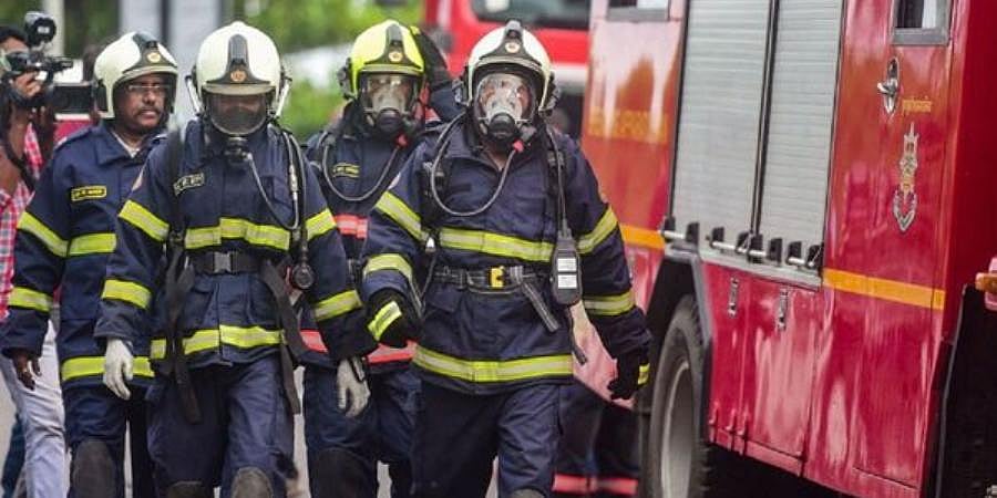 Five, including fire officials, hospitalised after chlorine gas leak in ...
