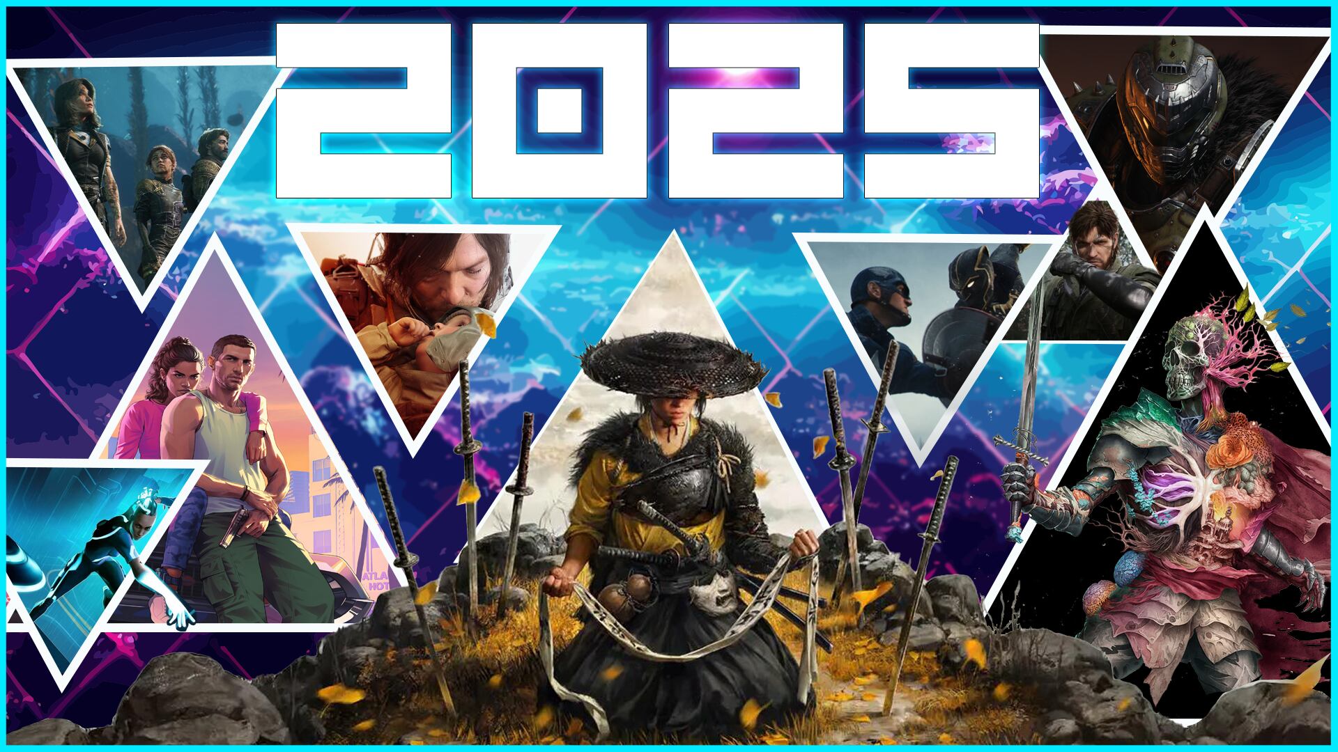 2025 upcoming video game release calendar