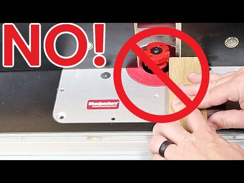 Never try this move: my woodworking hack