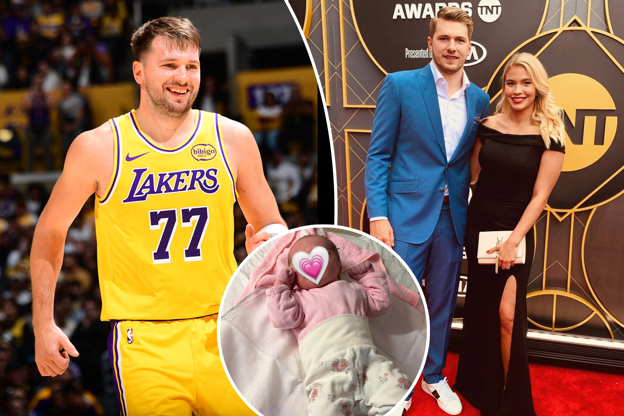 Lakers star Luka Doncic welcomes second baby girl with fiancee Anamaria ...