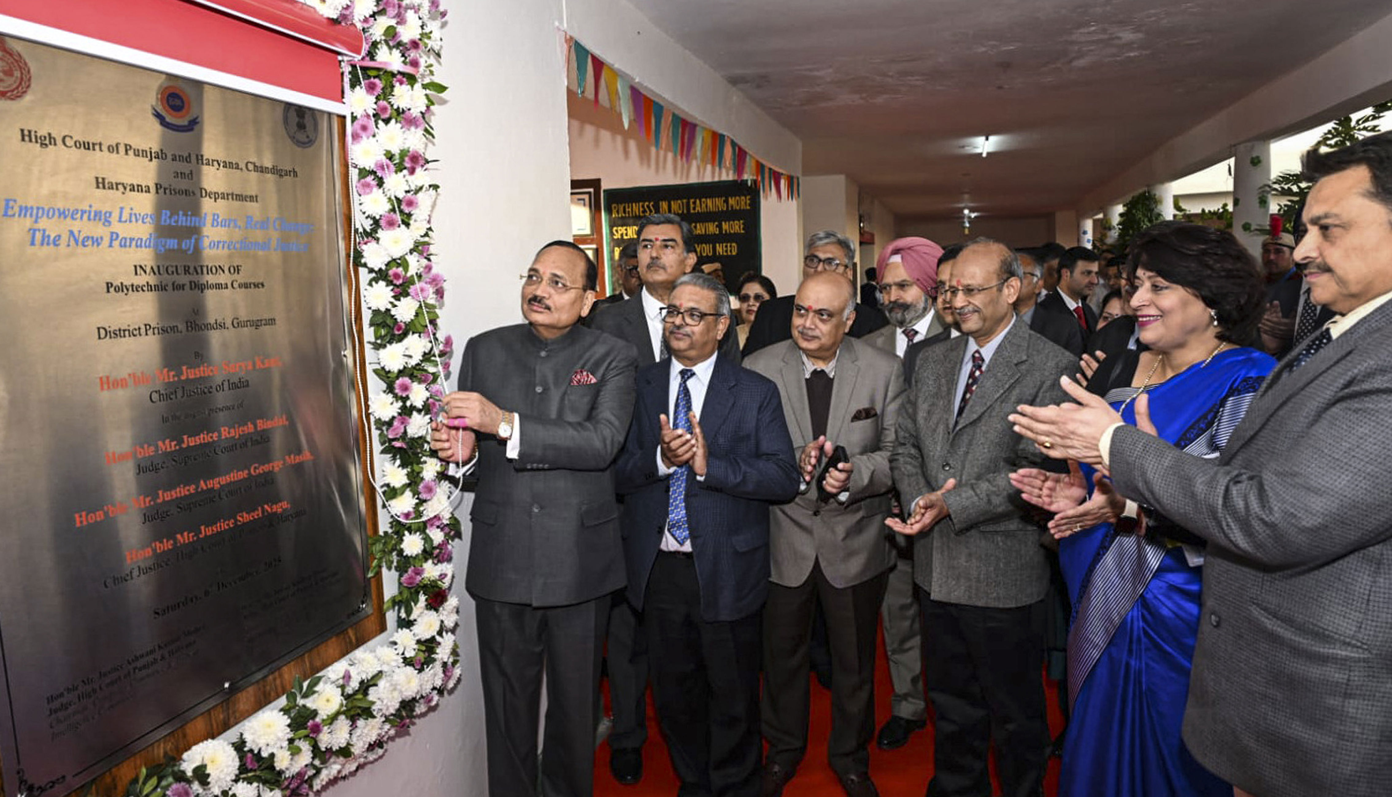 CJI Surya Kant inaugurates skill development, polytechnic courses in ...