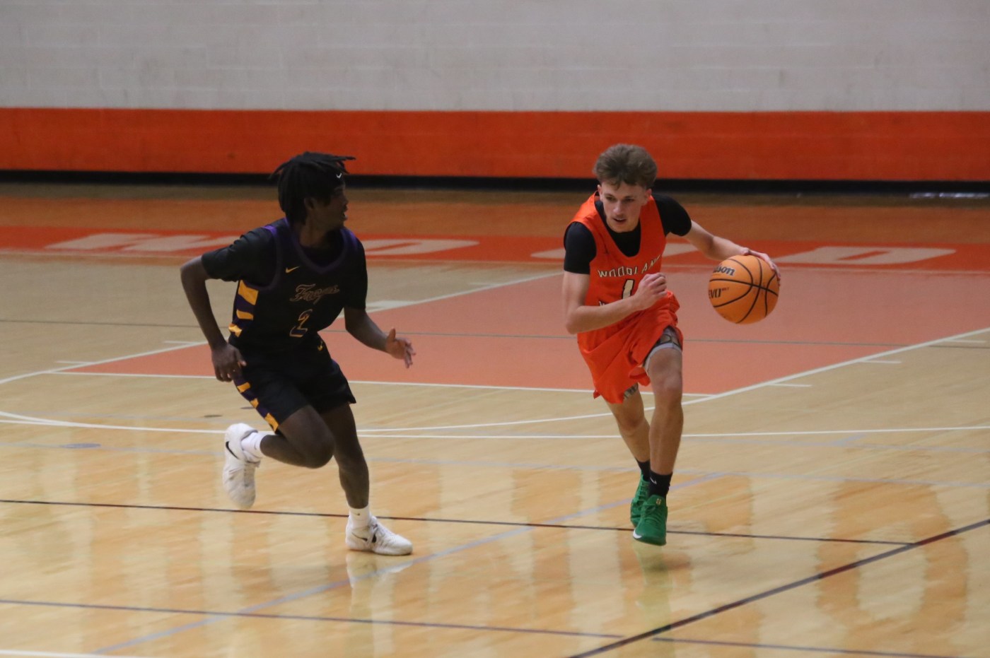 Woodland High School boys basketball falls to Bret Harte in second game ...