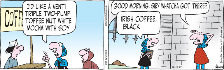 LightWave Reports Daily comic strips (12/6)