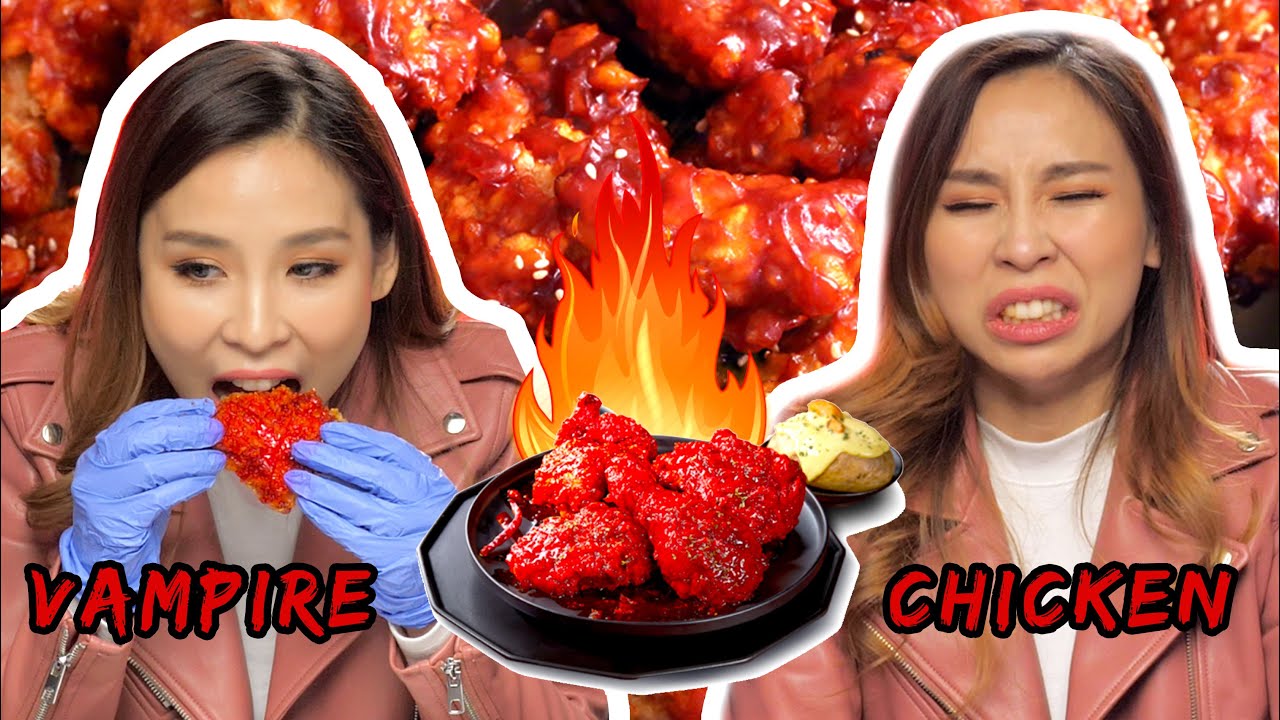 What makes vampire chicken the spiciest?