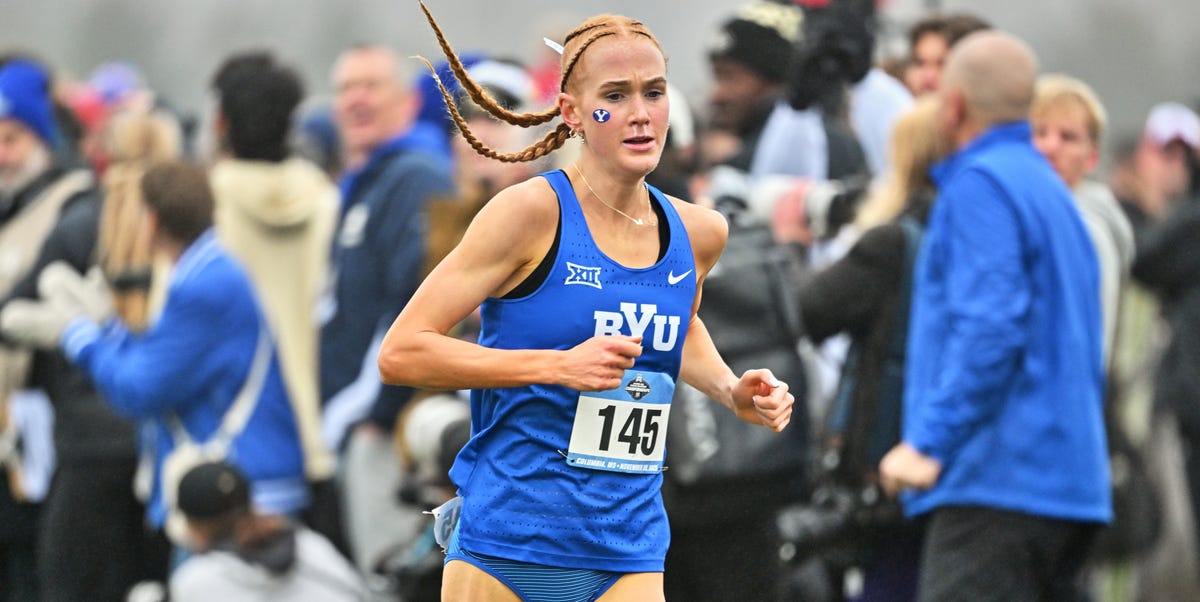 In her first college track race, Jane Hedengren obliterates the NCAA ...