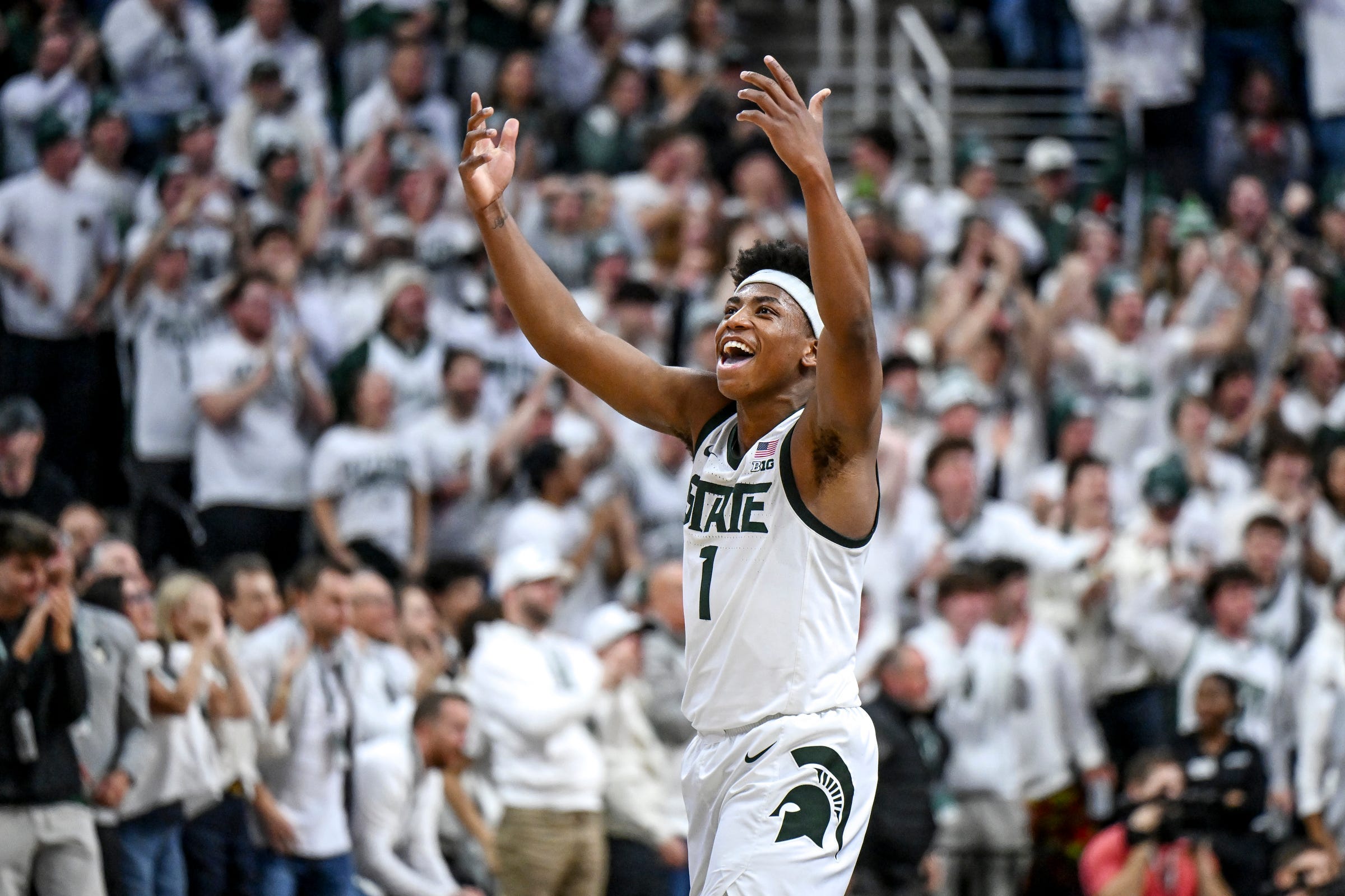 MSU basketball star PG Jeremy Fears Jr. named midseason All-American