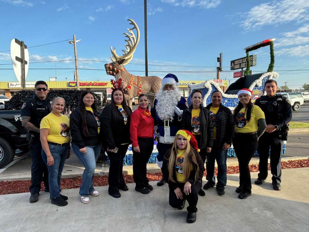 Toy donations add ‘holiday magic’ to Laredo’s Coffee with a Cop event