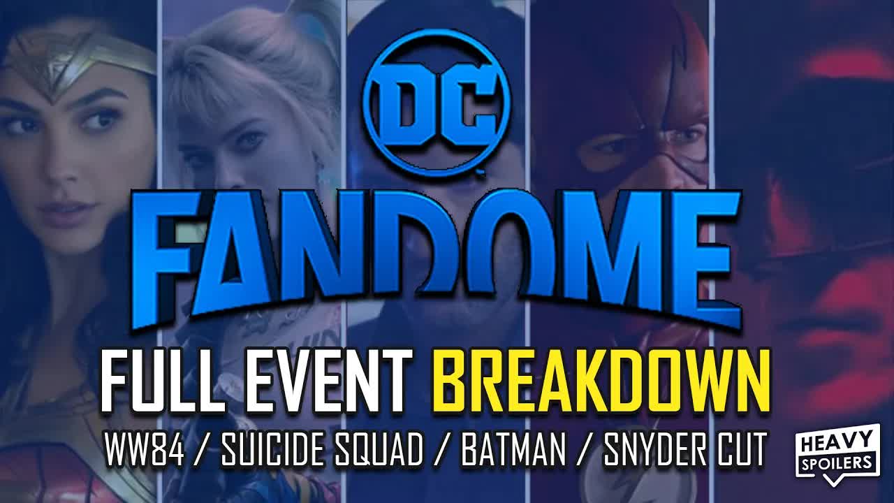 DC FanDome full event breakdown entire schedule | Batman trailer ...