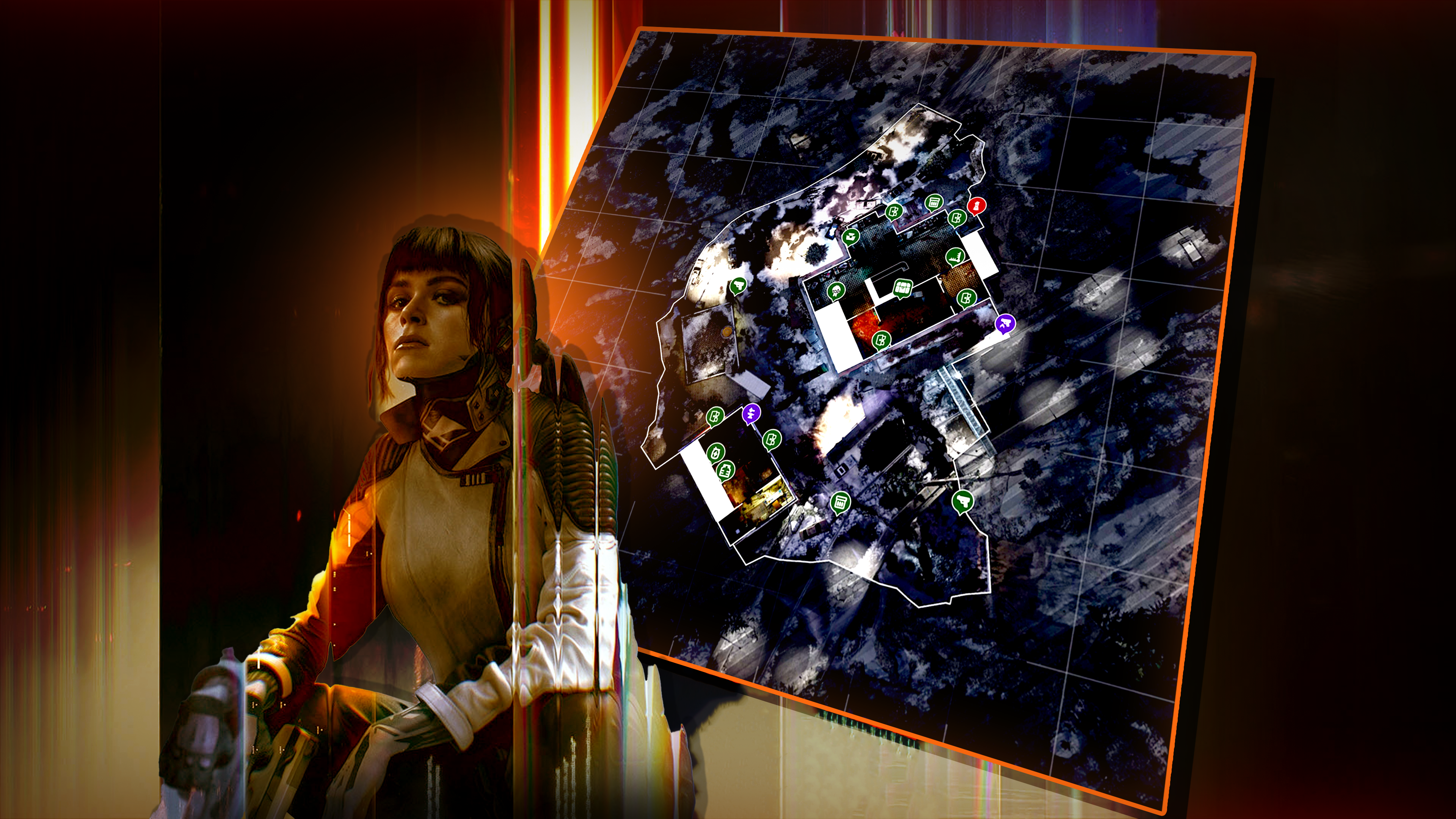 Exit 115 interactive map - CoD: Black Ops 7 zombies