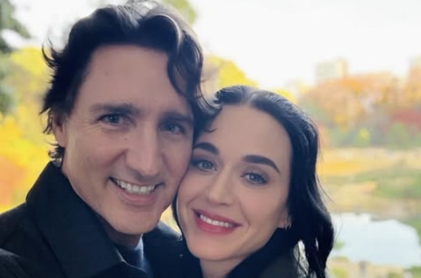 Katy Perry en Justin Trudeau voor het eerst samen op rode loper