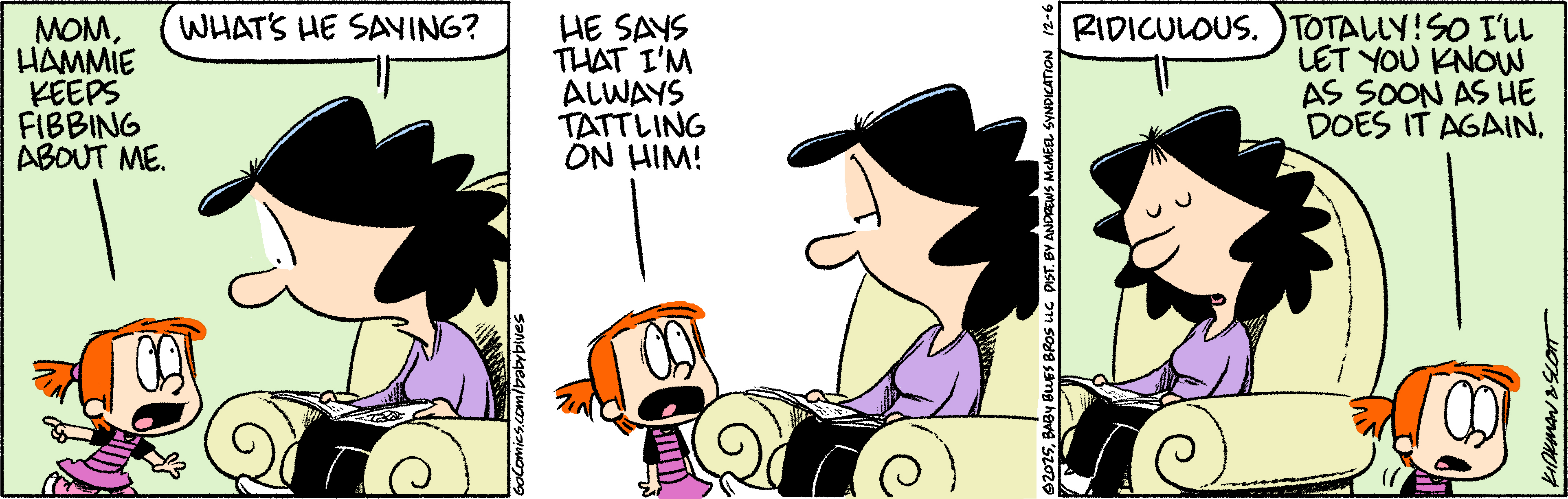 Baby Blues by Rick Kirkman and Jerry Scott