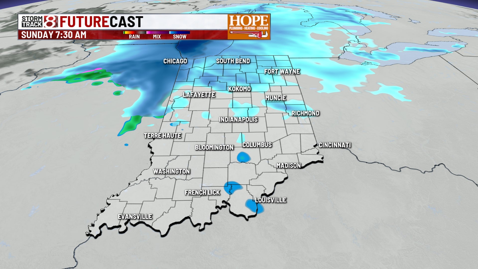 Cloudy today, chance of rain/snow on Sunday | Dec. 6, 2025