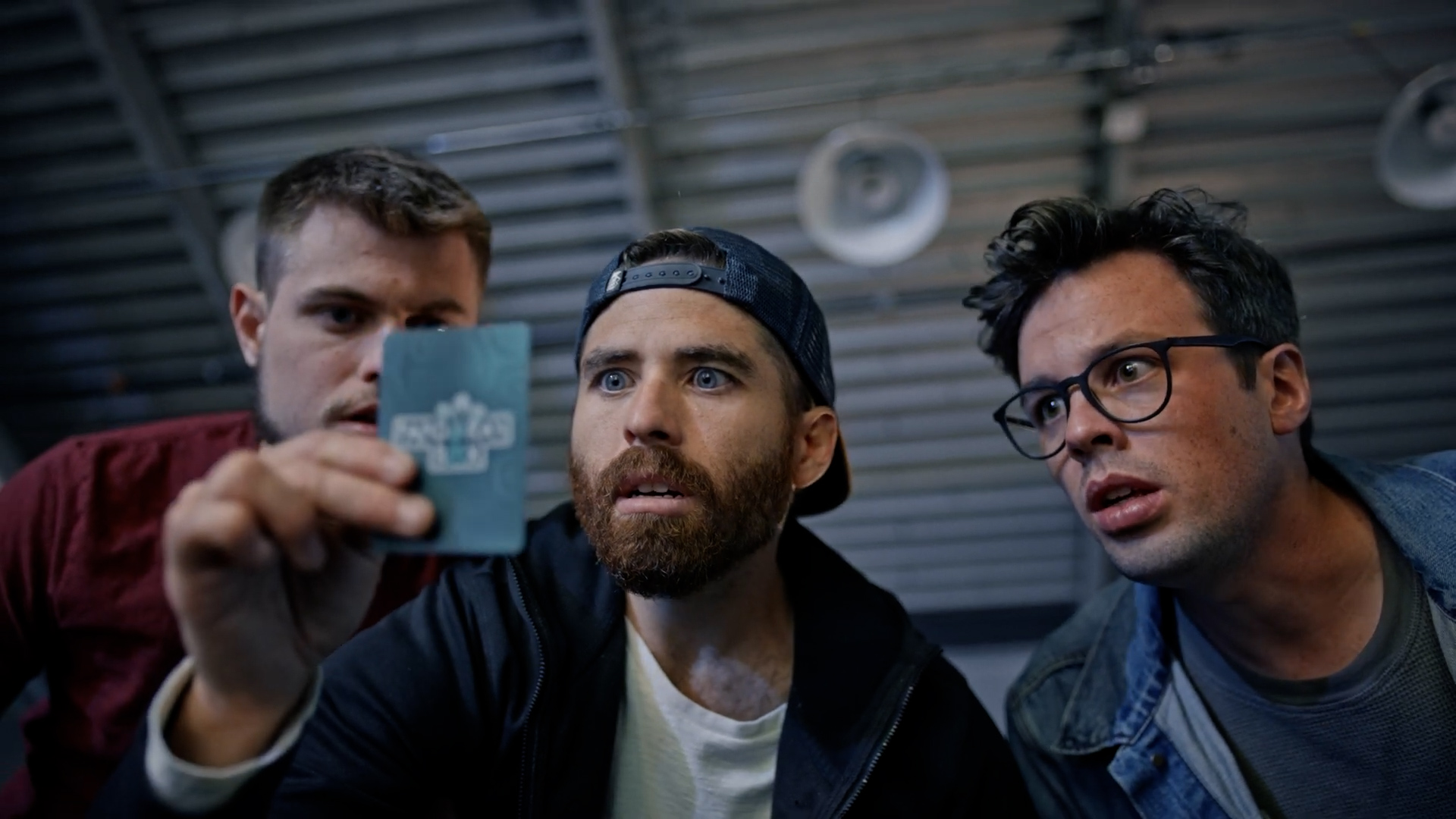 How we filmed the playing card sequence