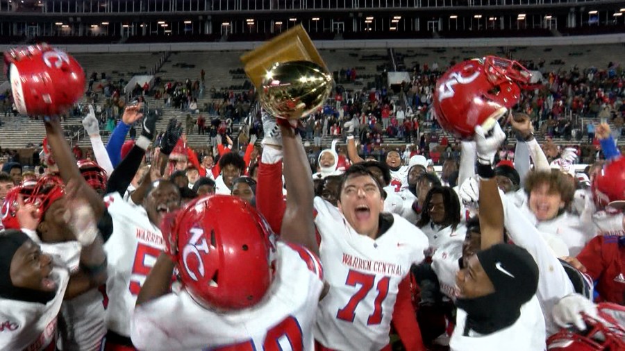Warren Central football wins MHSAA 6A state championship