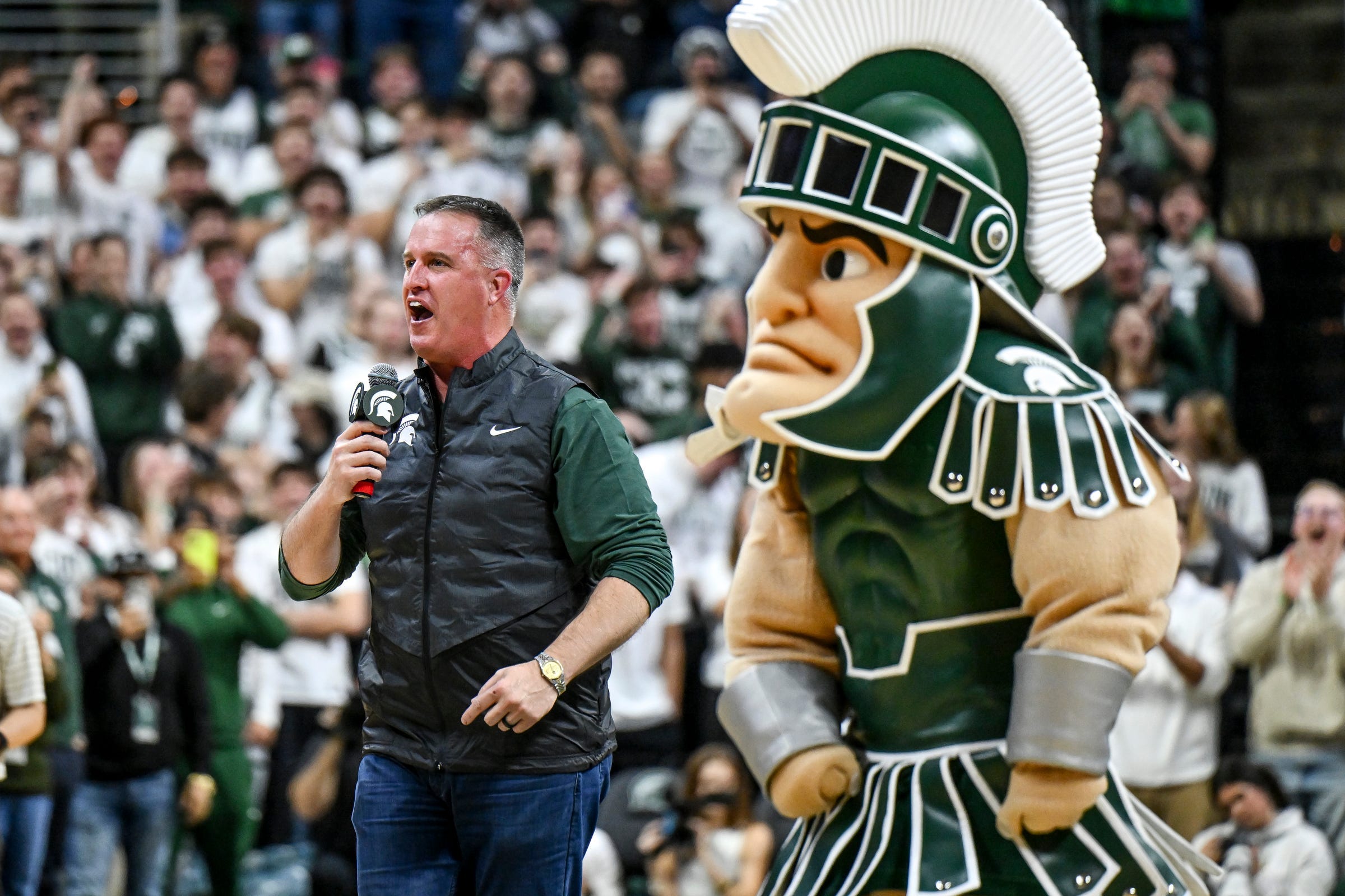 Michigan State football coaching staff under Pat Fitzgerald