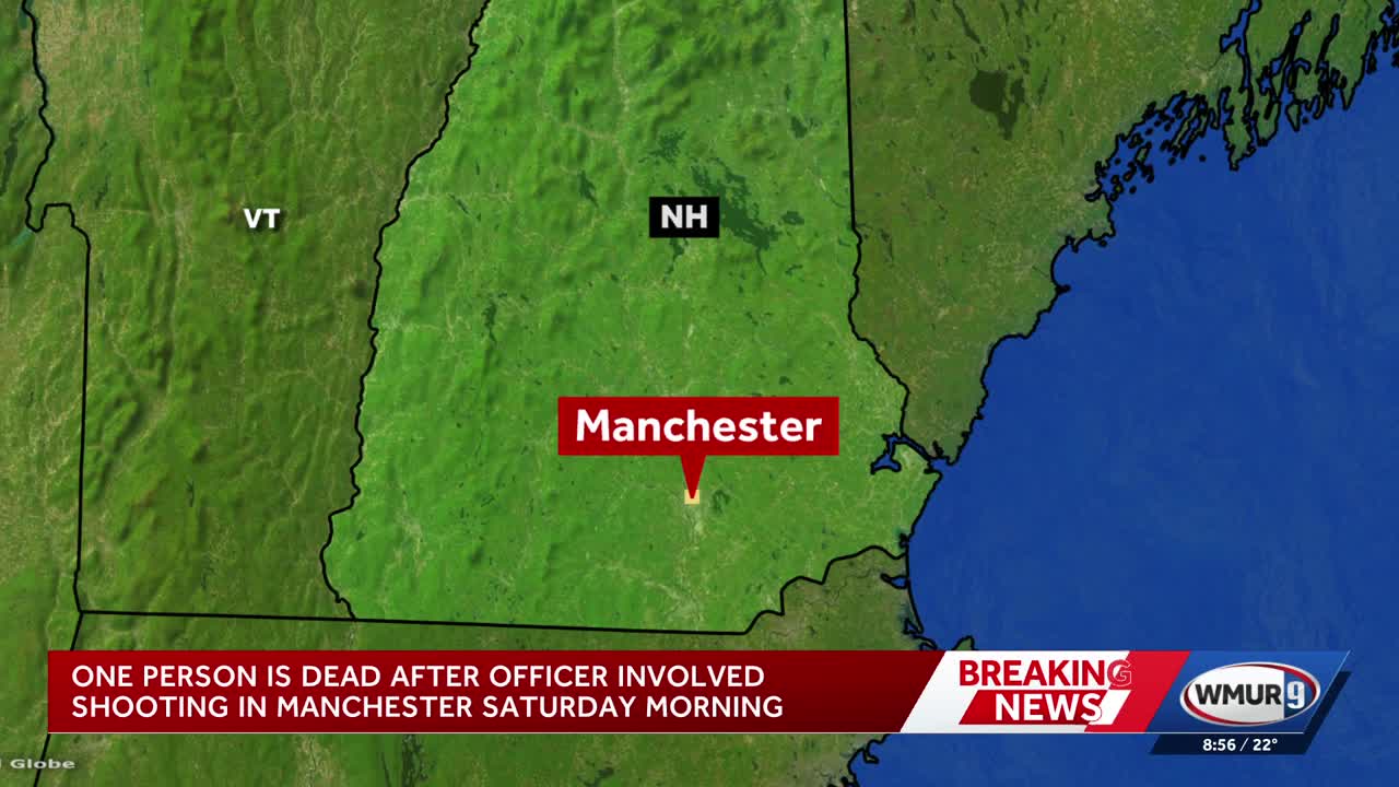 One person is dead after officer involved shooting in Manchester ...