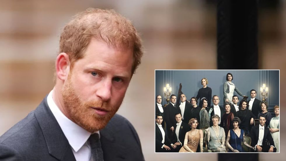 Harry jokes life in the royal family is like Downton Abbey