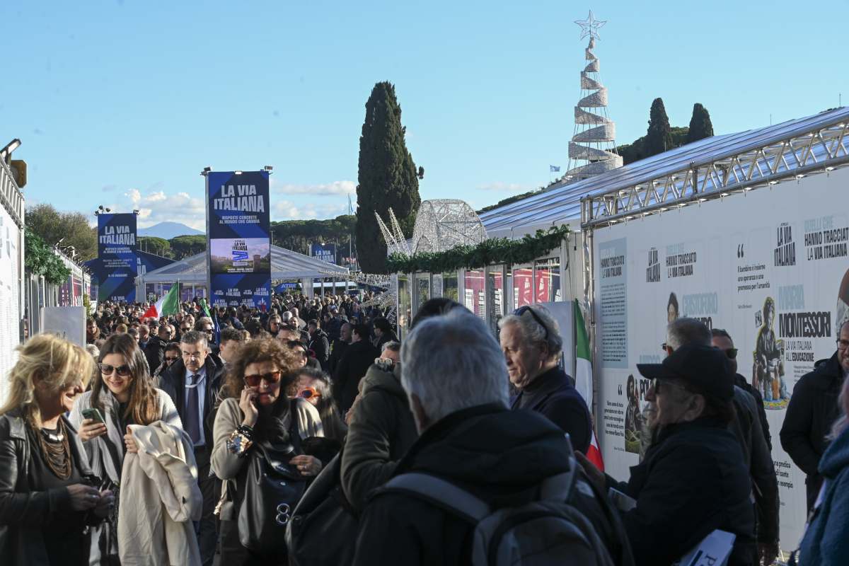 Atreju, al via la festa di Fratelli d'Italia: taglio del nastro con ...