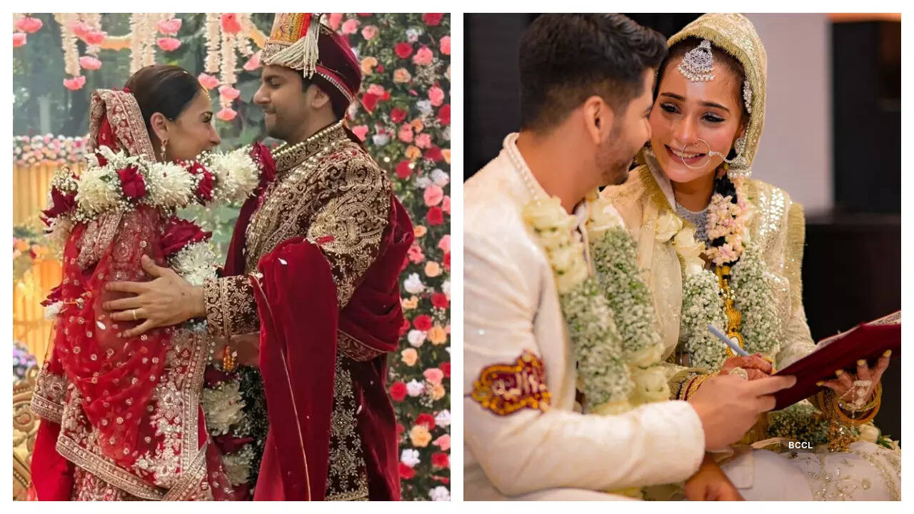 Sara Khan marries Krish Pathak in both Hindu and Muslim rituals, drops ...