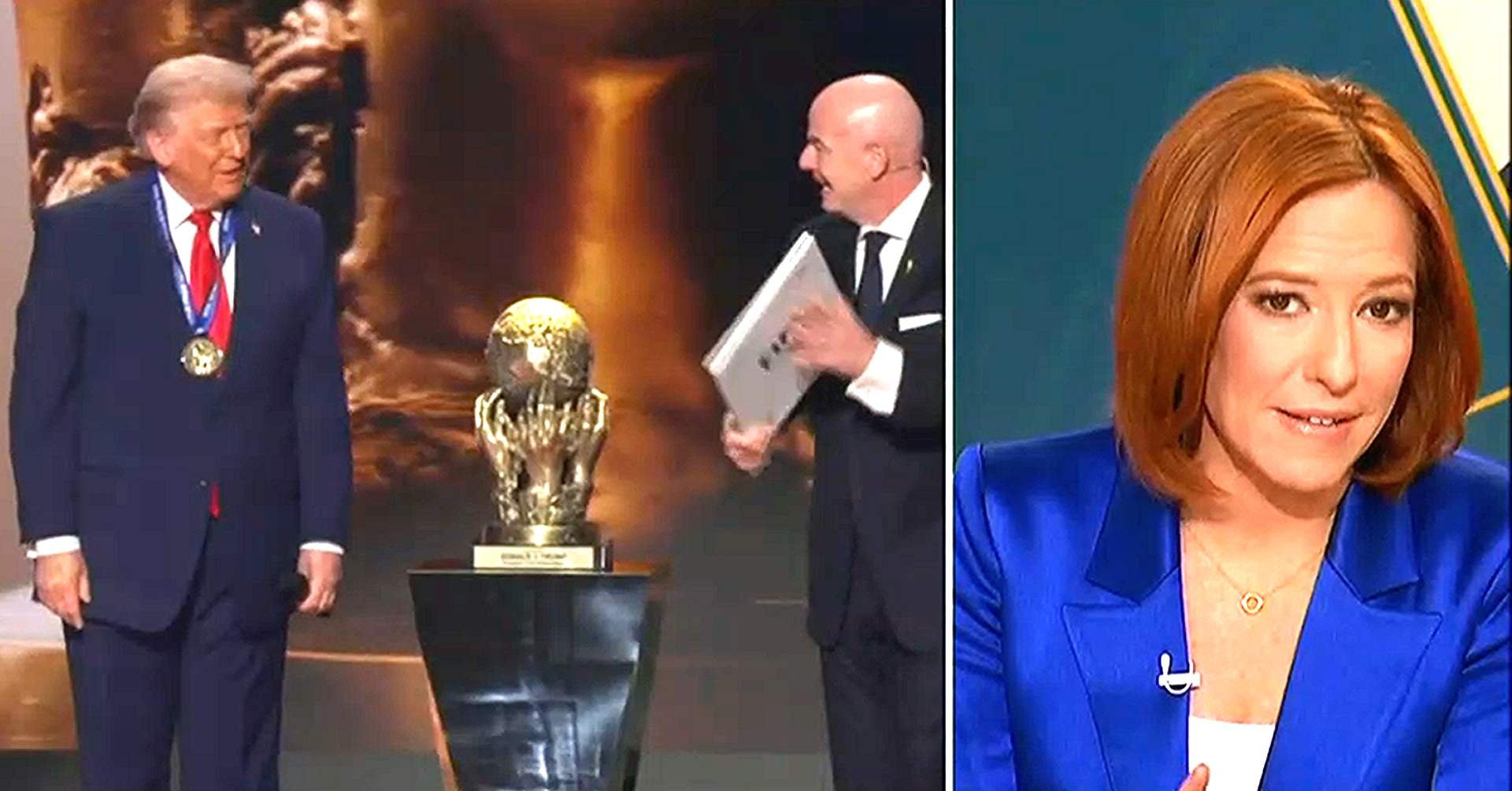 MS NOW’s Jen Psaki Stunned By Trump’s ‘Bizarre Eye-Popping’ Rant After ...