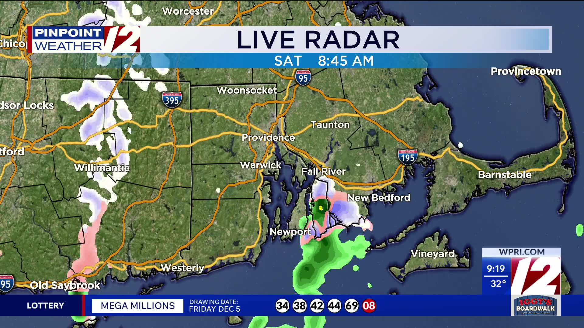 WPRI 12 weather forecast 12/6/25: AM rain/snow showers today; sun ...