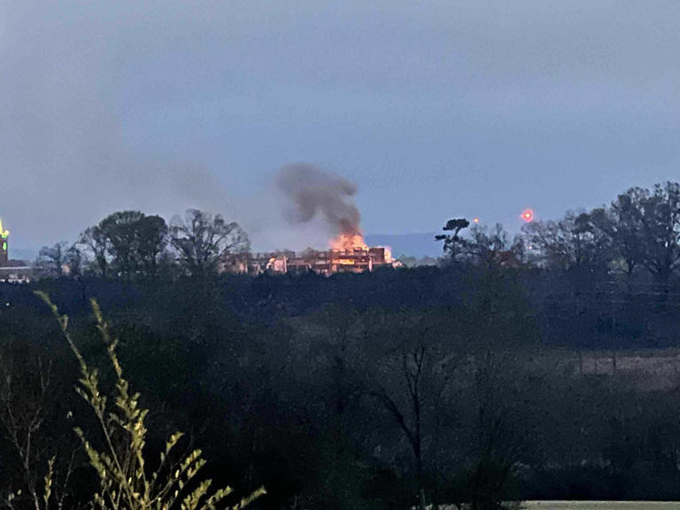 Video shows crew containing fire at Goodyear plant in Gadsden