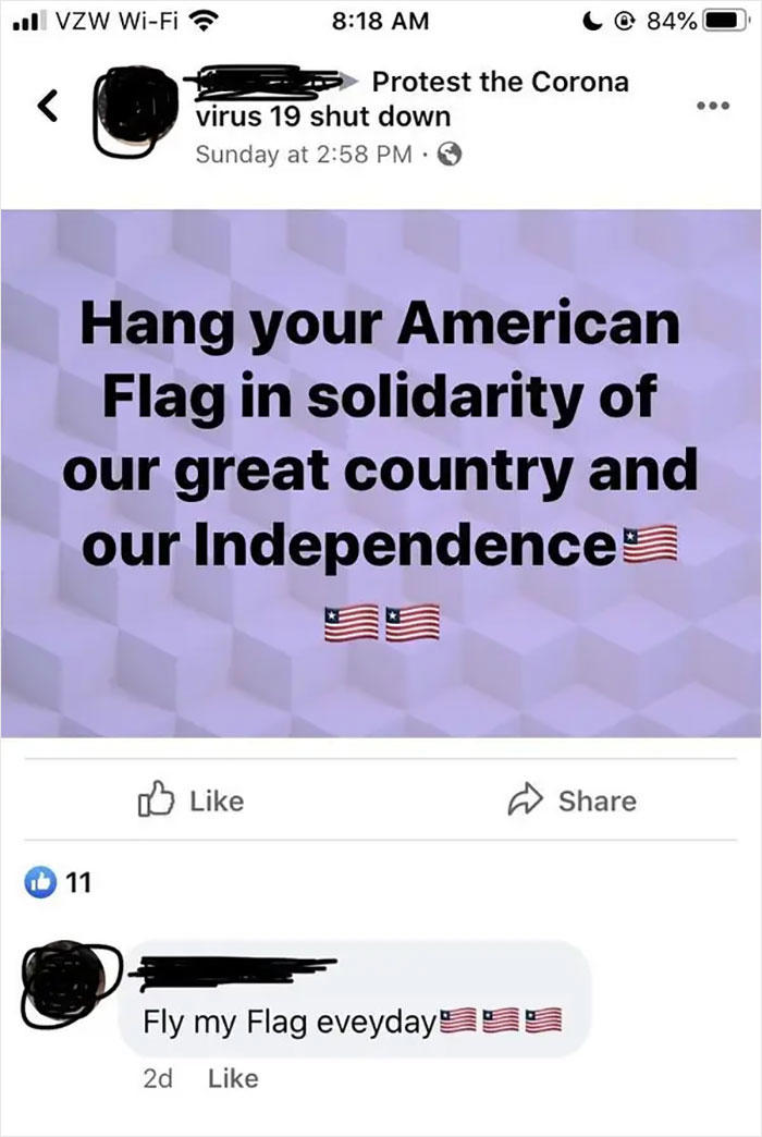21 embarrassing posts from Americans who don’t know their own flag