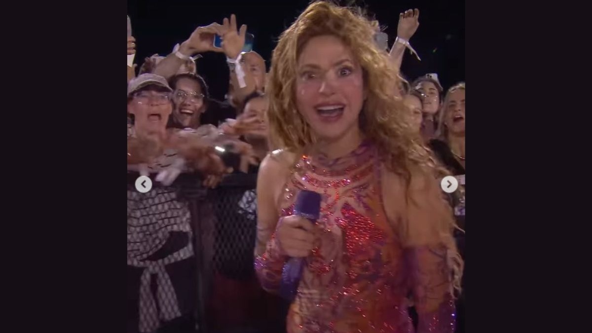 Incident in Uruguay: Shakira faces tense moment with a fan while ...