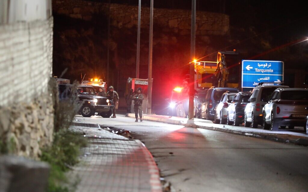 Palestinian who sped car toward troops in Hebron killed, as is passerby ...