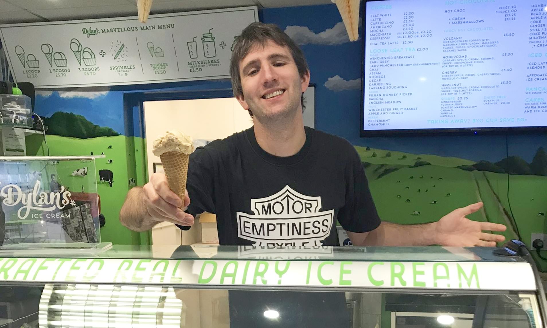 Pro-Labour ice cream man Ben Govier shuts up shop