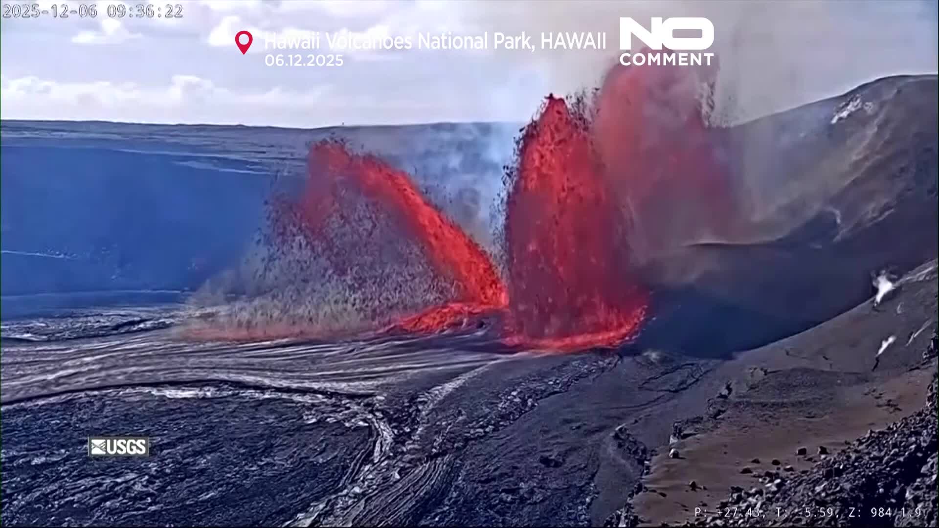 Kilauea volcano resumes eruptions with new lava fountains