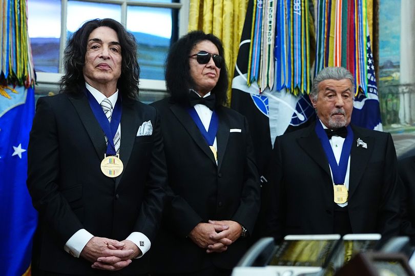 KISS's Gene Simmons honored by Trump after being dragged out of White ...
