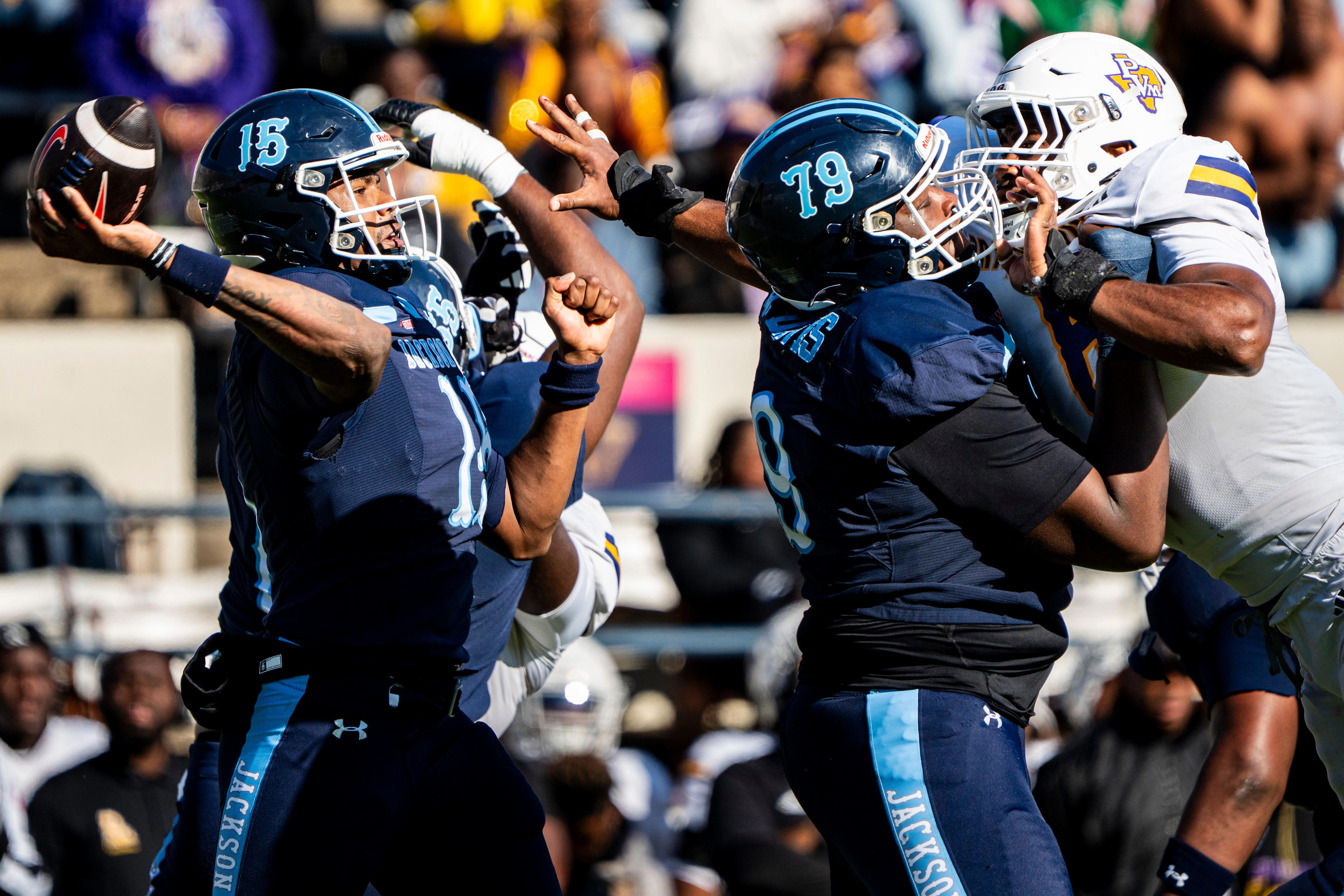 Jacobian Morgan injury update: Jackson State QB will not return in SWAC ...