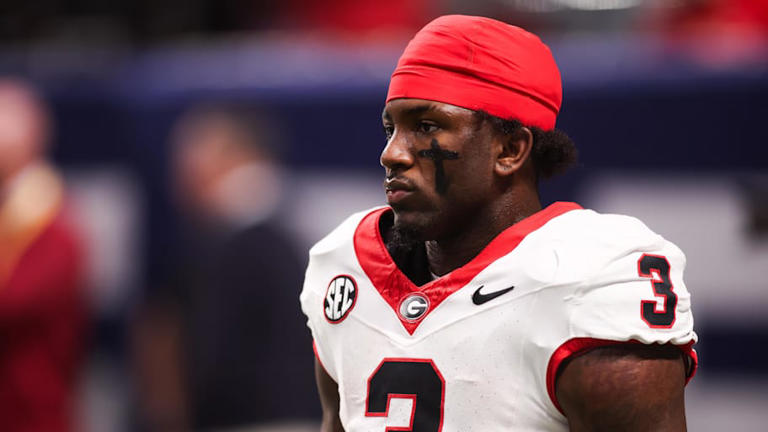 Breaking: Georgia RB Nate Frazier injured against Alabama during SEC ...