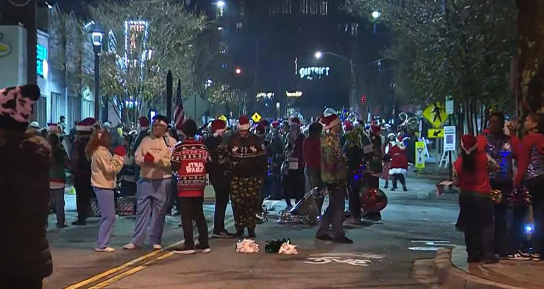 Watch: Greenville's Poinsettia Christmas Parade 2025