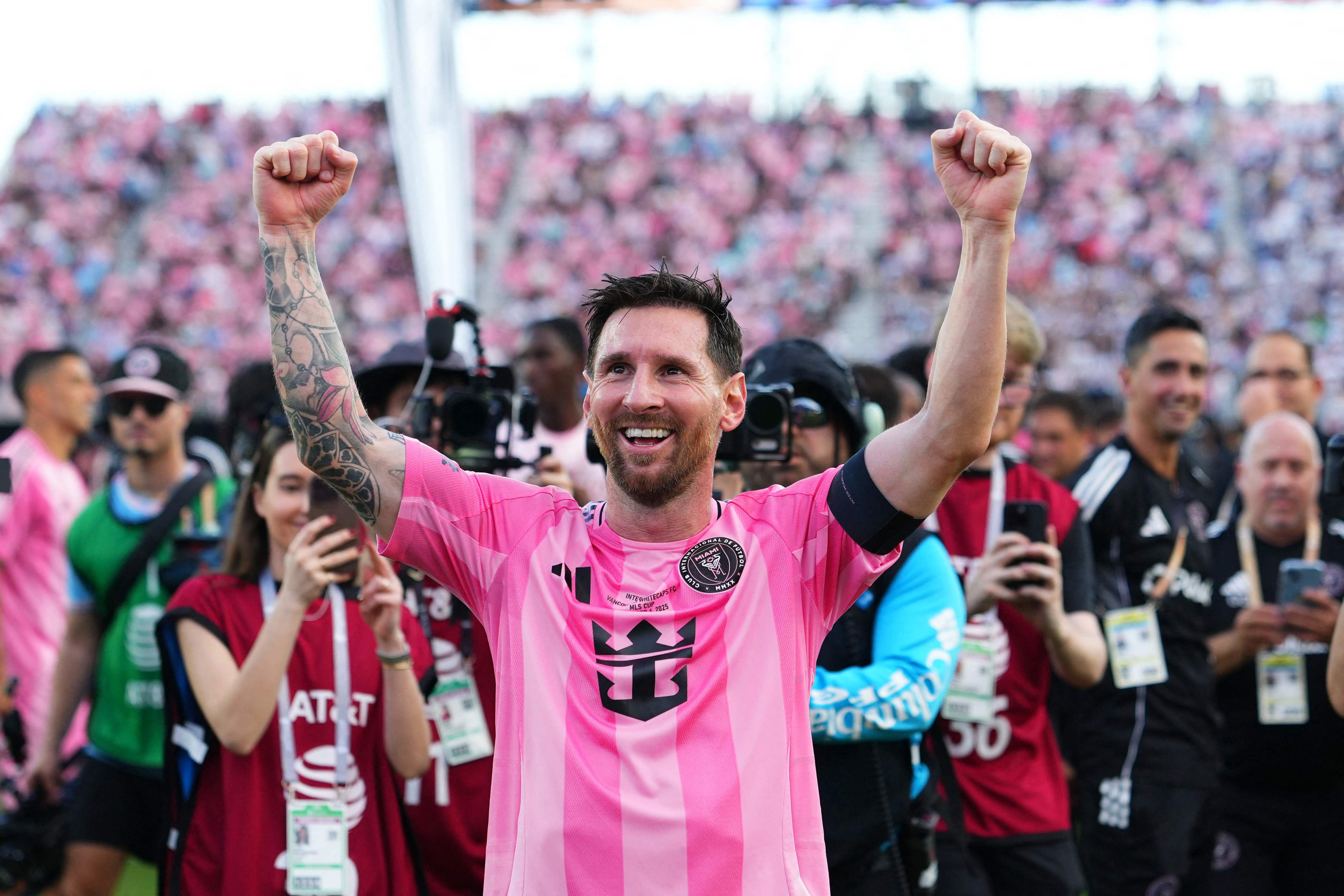 Messi’s Inter Miami competing with Real Madrid and Barcelona in jersey ...