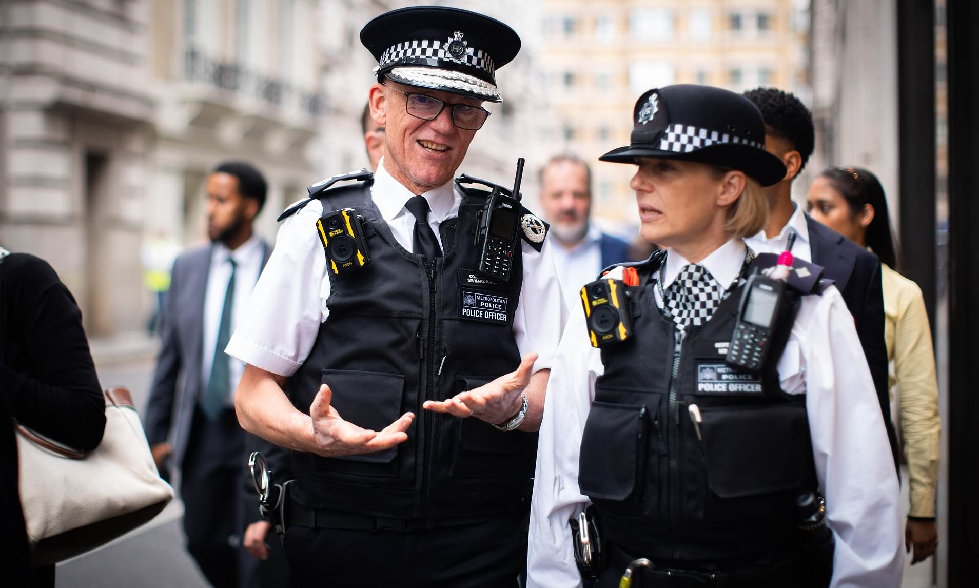 The thinner blue line: Met Police has lost more than 1,700 officers ...