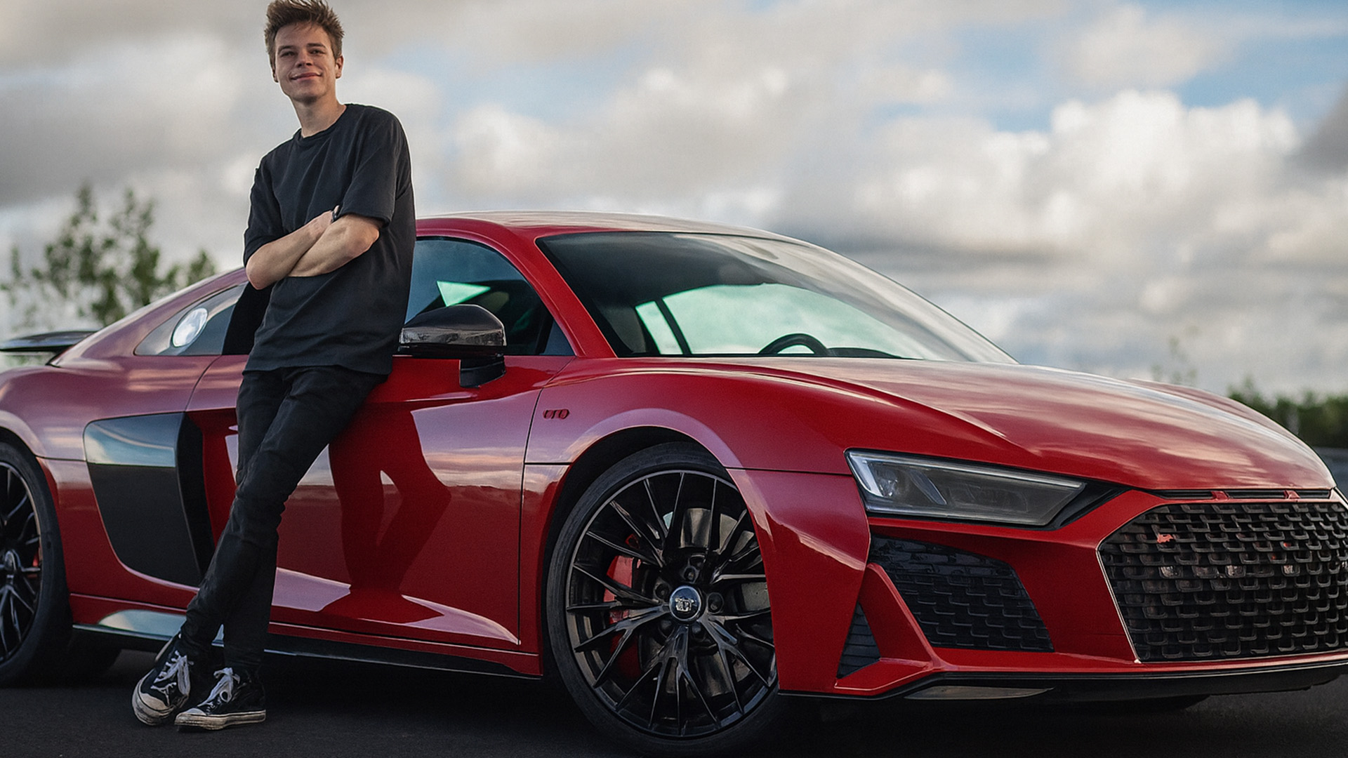 Final drive in the V10 Audi R8 GT